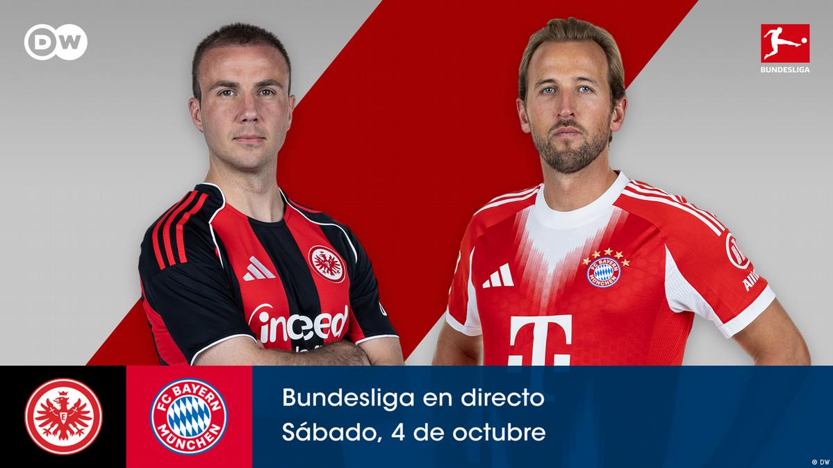 Escuche en directo el partido Frankfurt vs. Bayern Múnich – DW – 04/10/2025