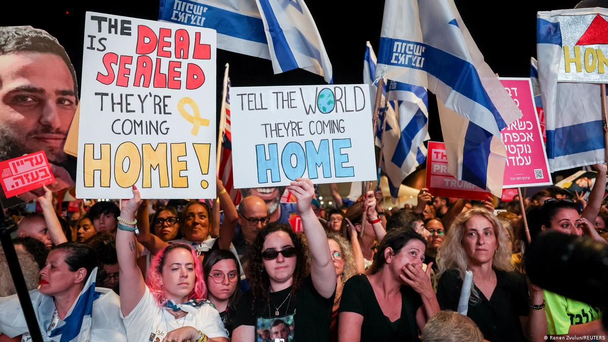 Hamas: Gaza-Geiseln werden am Montag übergeben – DW – 12.10.2025