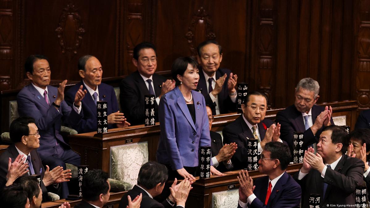 Sanae Takaichi named Japan's first female prime minister
