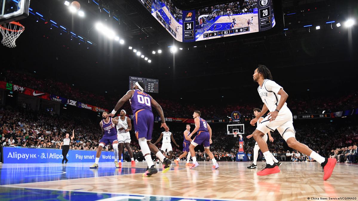 NBA makes tentative return to China as Trump and Xi meet