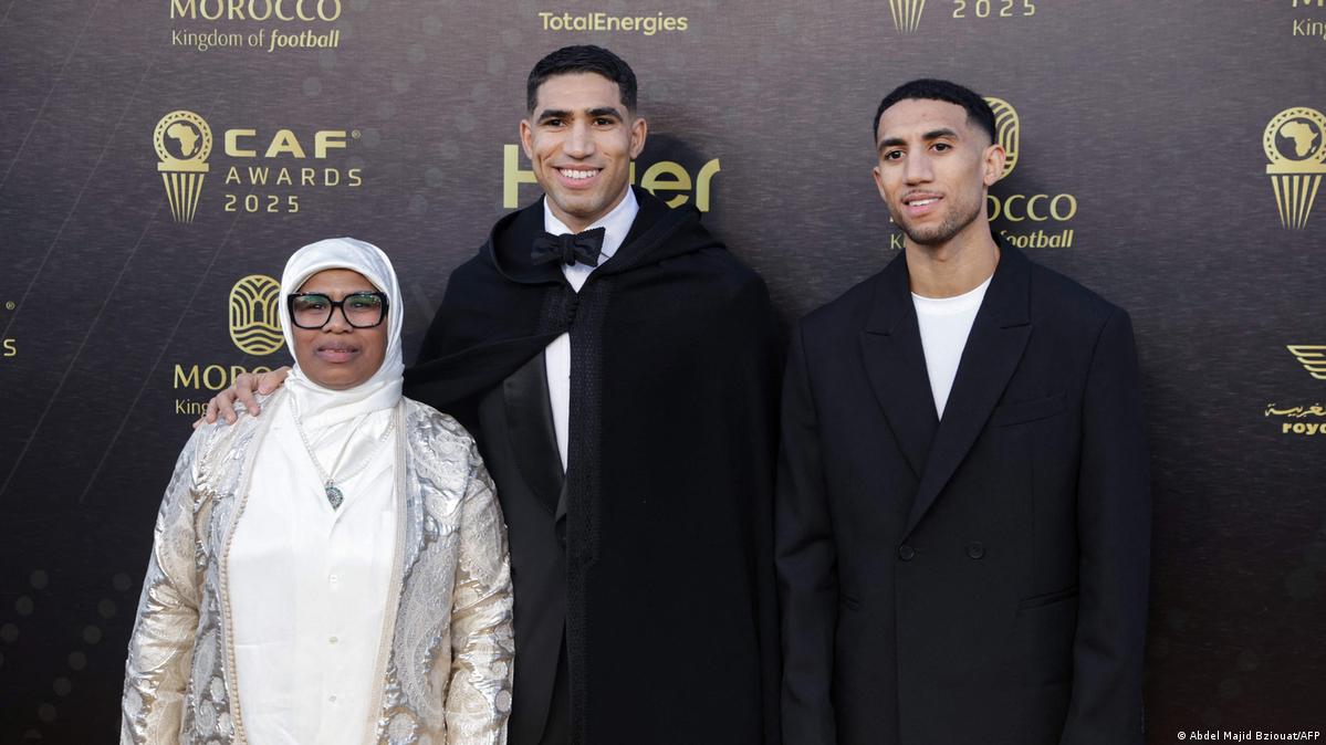 Achraf Hakimi gagne le Ballon d'Or africain