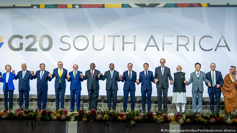 G20 adopts declaration despite US boycott