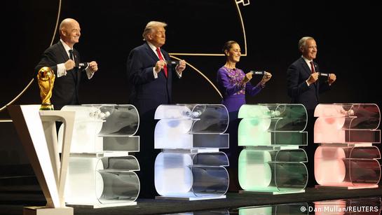 World Cup 2026 draw: Germany get Curacao, Trump wins prize