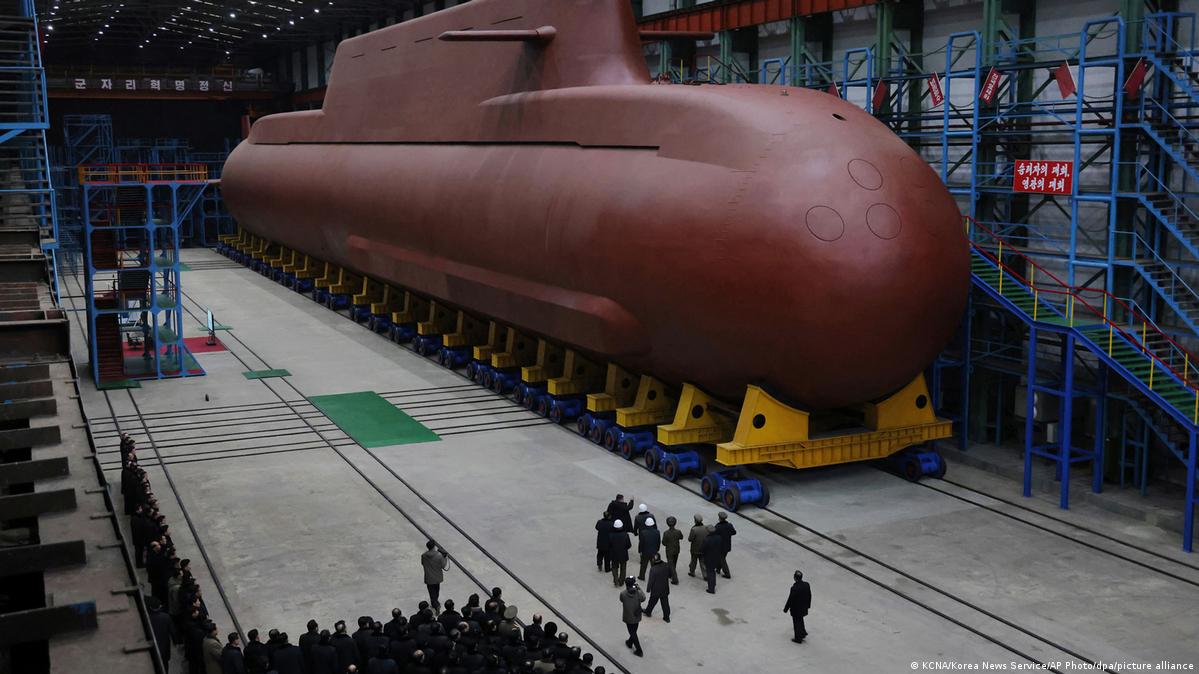 North Korea indicates progress in building nuclear submarine