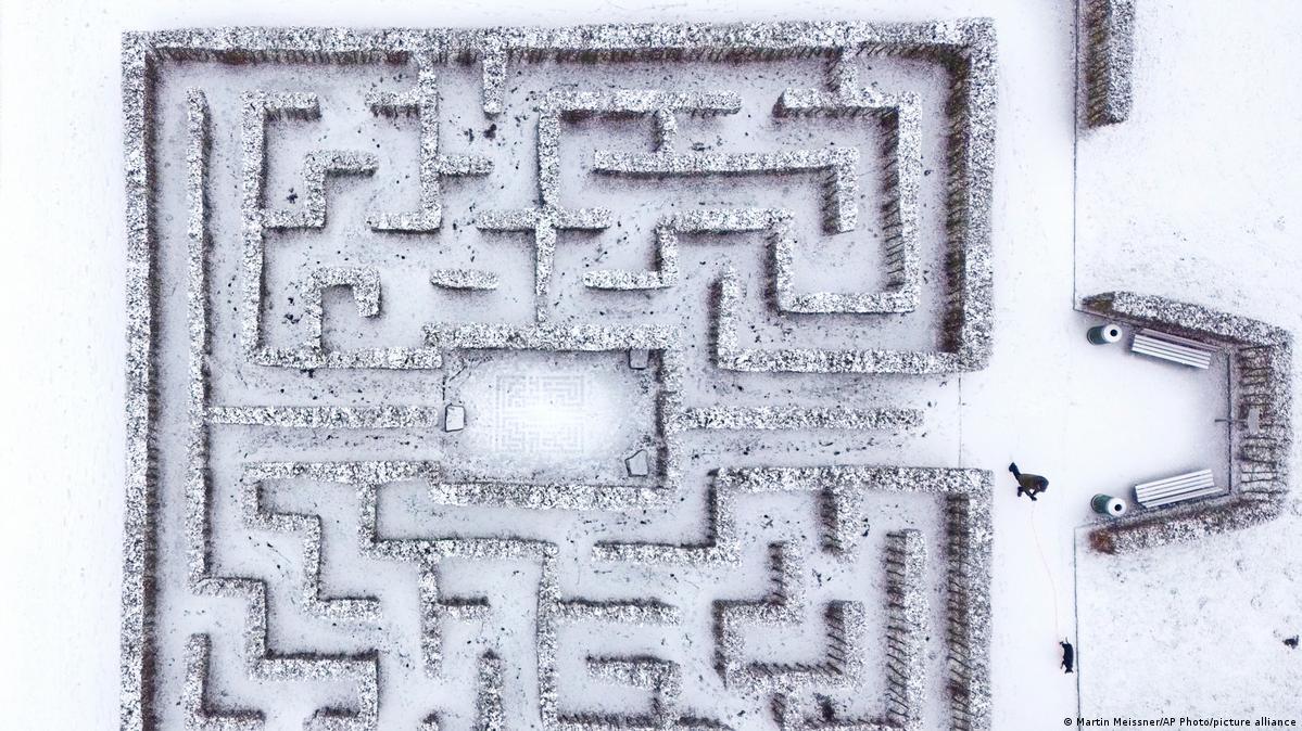 Bild des Tages: Winterlicher QR-Code – DW – 12.01.2026