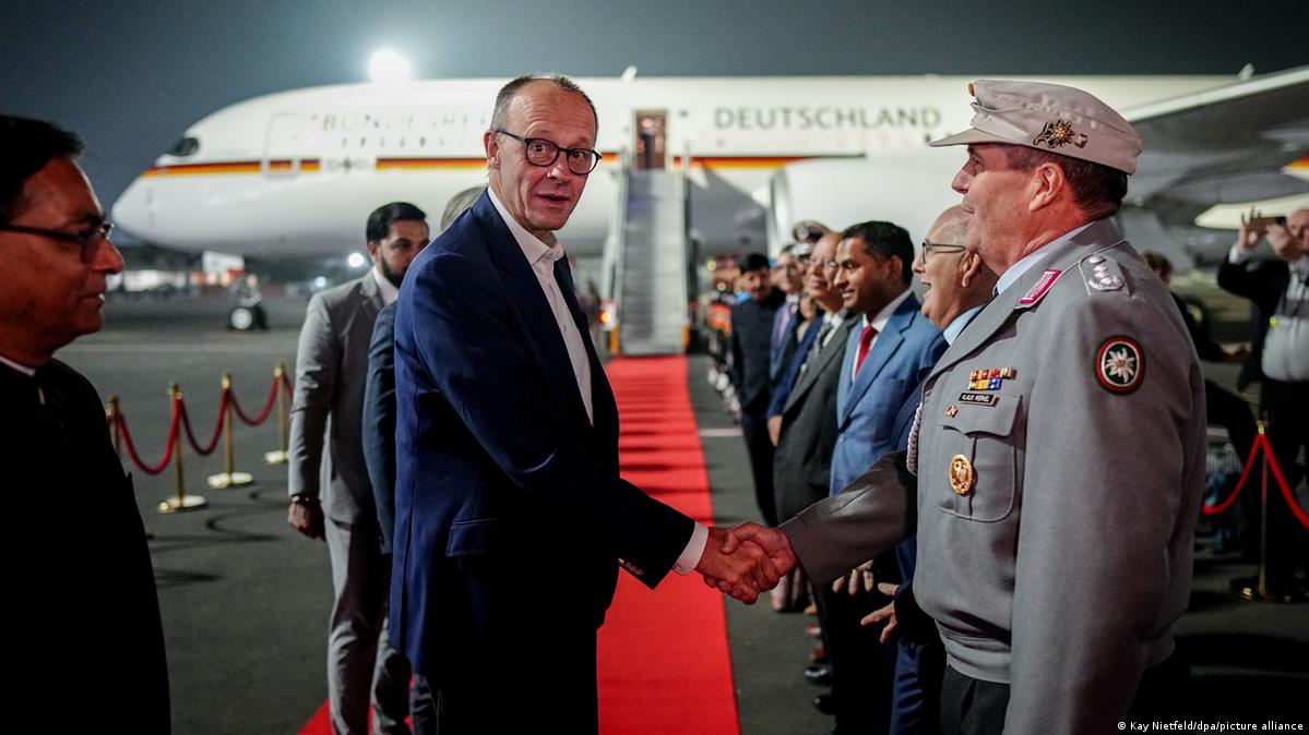German Chancellor Merz begins his first state visit to India – DW – 01 ...