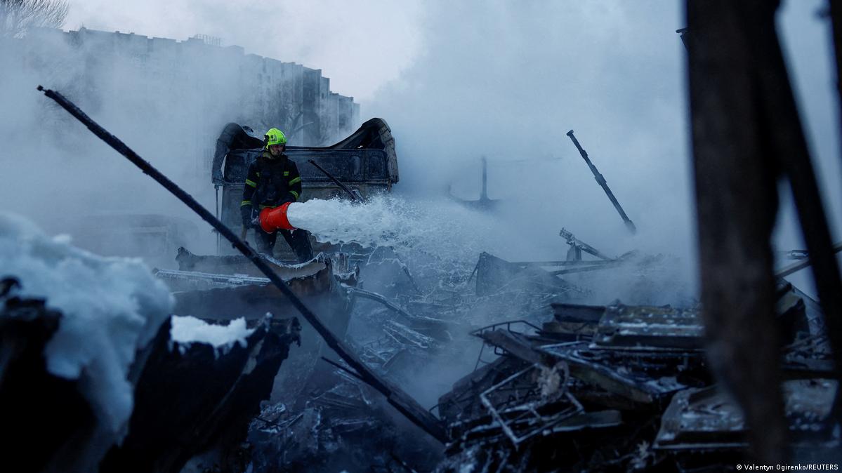 Ataque ruso a Kiev: más de 1.600 edificios sin calefacción