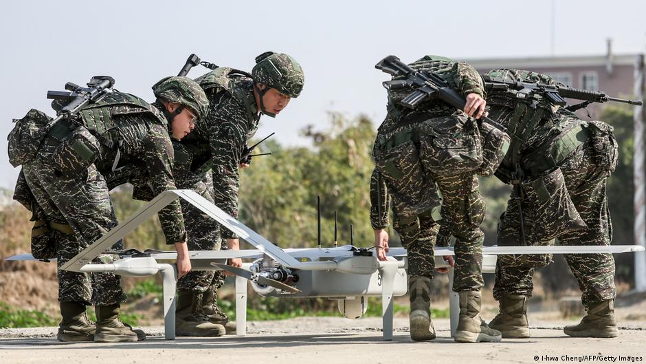 Taiwan holds military drills amid tensions with China