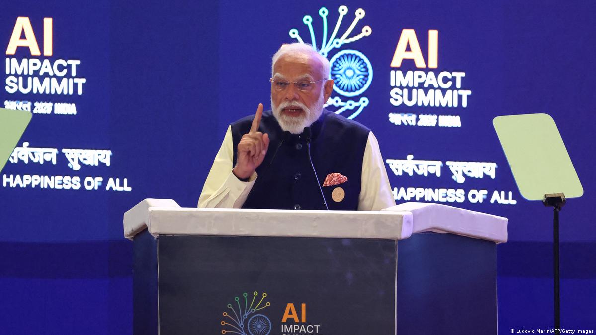 India AI summit: Modi, Macron call for safety amid AI boom
