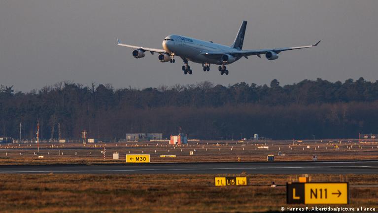 Germany news: First evacuees arrive from Middle East