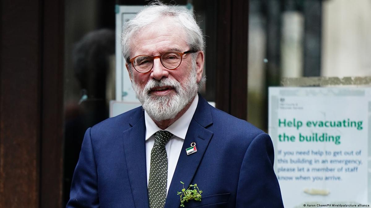 Northern Ireland's Gerry Adams tells court he wasn't in IRA