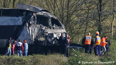 France: High-speed TGV train derails after truck crash