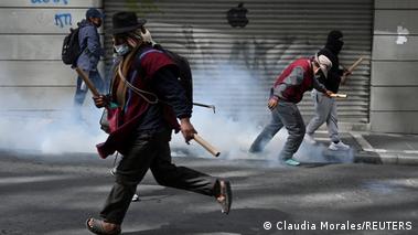 Bolivia: Protesters demand President Paz's ouster