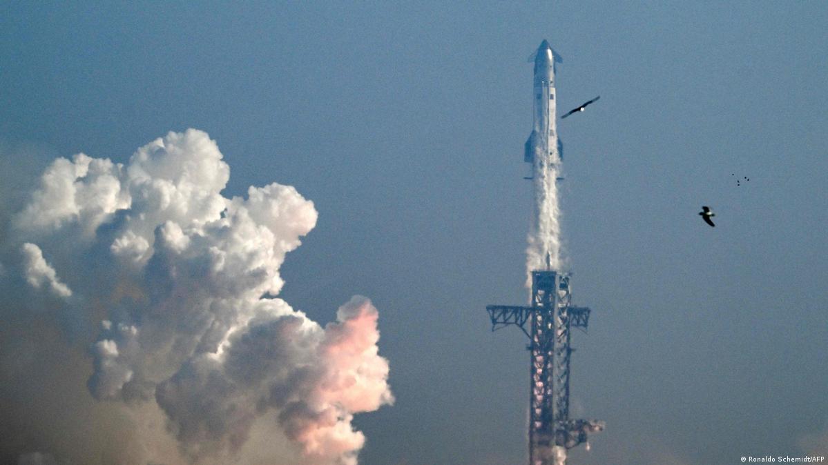 SpaceX launches biggest Starship rocket yet in test flight