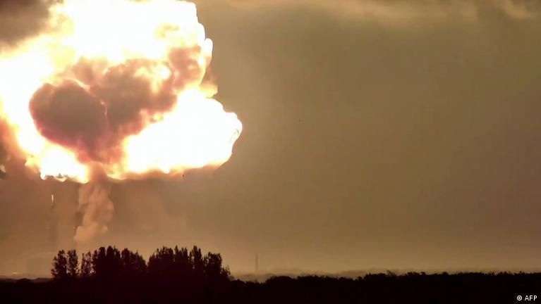 Blue Origin's New Glenn rocket explodes on launch pad