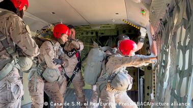 Spain's Princess Leonor makes history with parachute jump