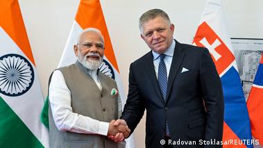 India's Modi seeks to strengthen ties in Slovakia
